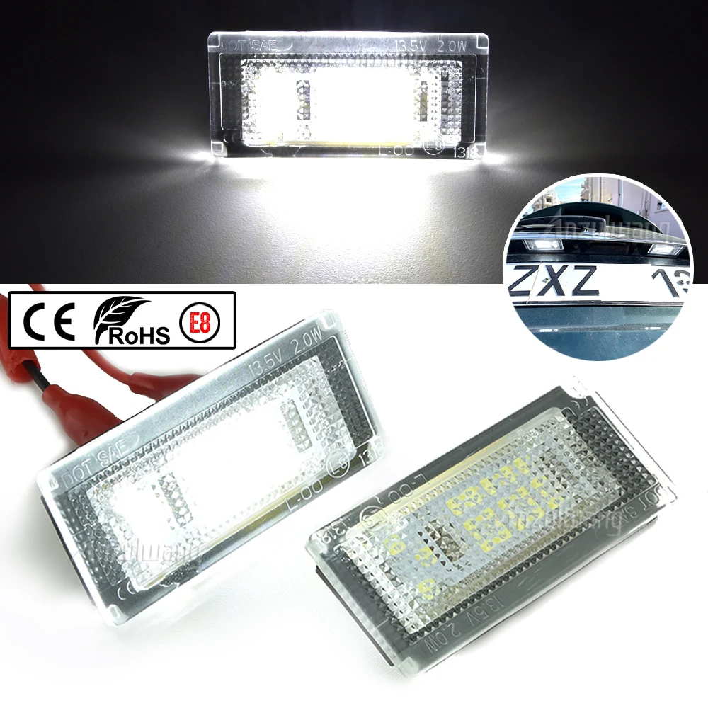 One-Set-Mini-R50-R52-R53-Led-Number-License-Plate-Lights-Lamp-For-Bmw ...