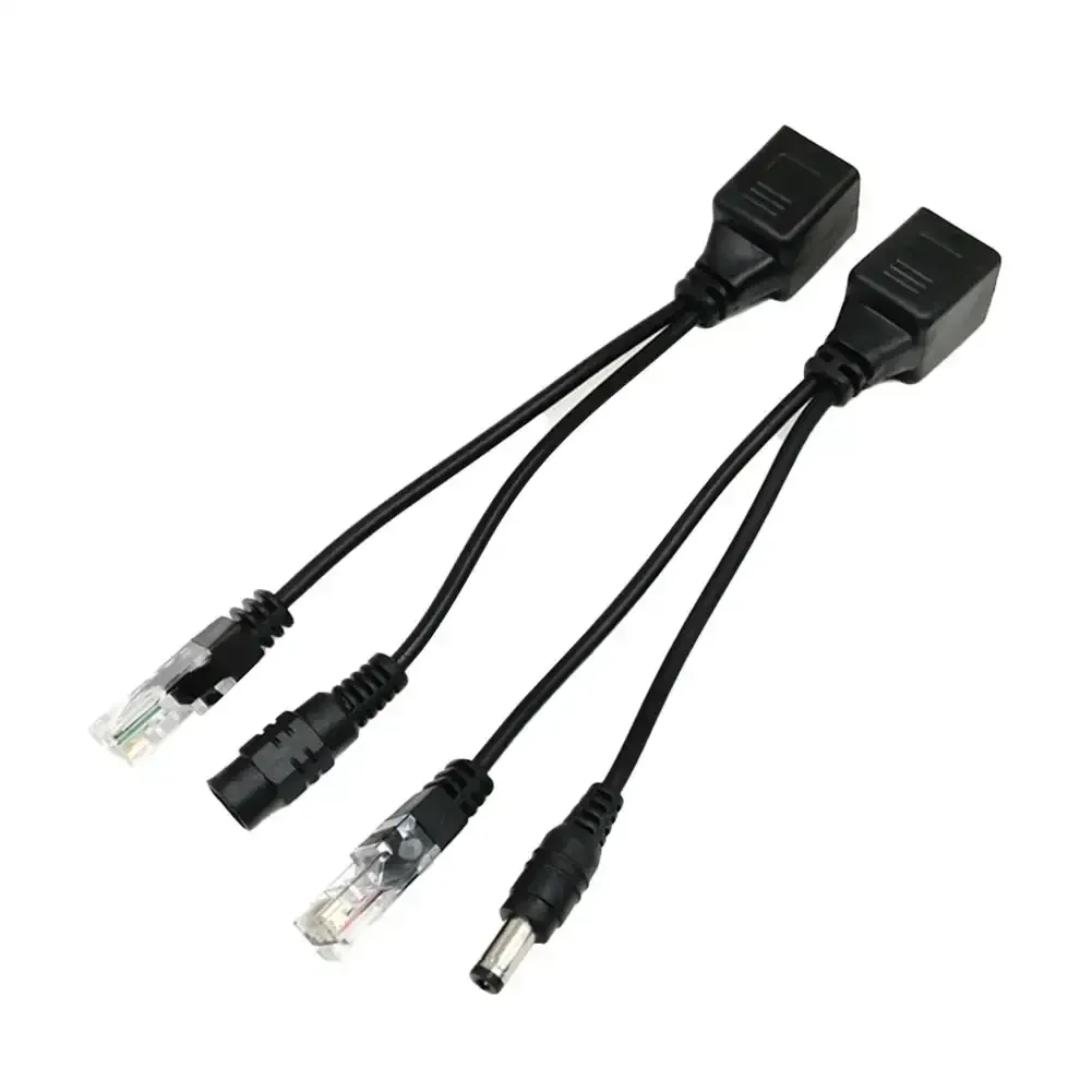 POE Cable Passive Power Over Ethernet Adapter Cable POE Splitter RJ45 ...