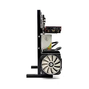 DIY Gamer Cabinet ATX MATX ITX Chassis,Open COmputer Case Frame Rack ...