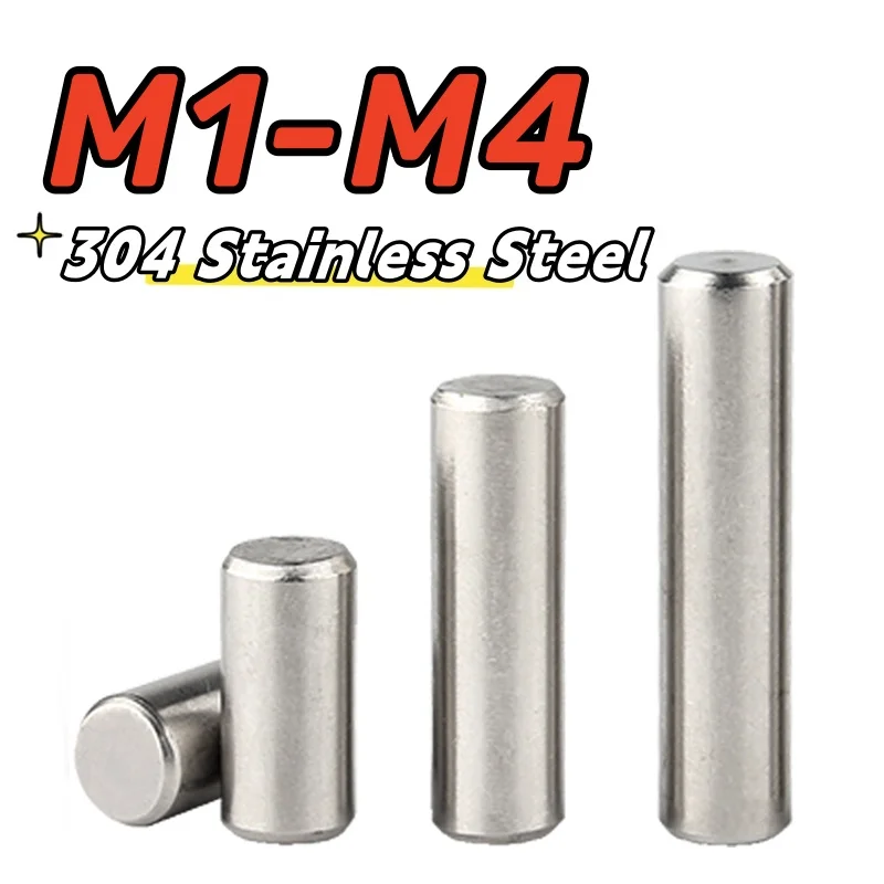 20-100pcs-M1-M1-5-M2-M2-5-M3-M4-304-Stainless-Steel-Solid-Cylindrical ...