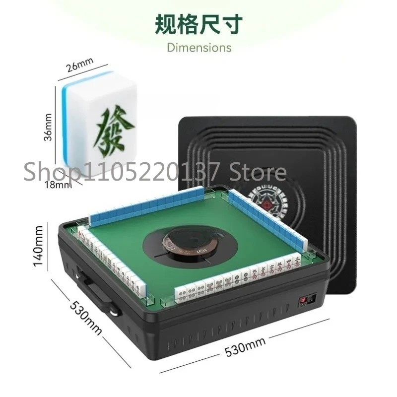 2025Newly Mini Portable Mahjong Autotable Electric Mahjong Machine ...