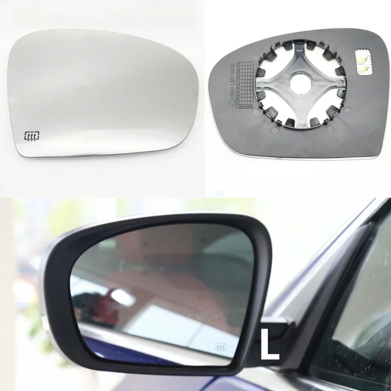 For Maserati Quattroporte Ghibli 2013-2019 Exterior Mirror Glass Heated ...