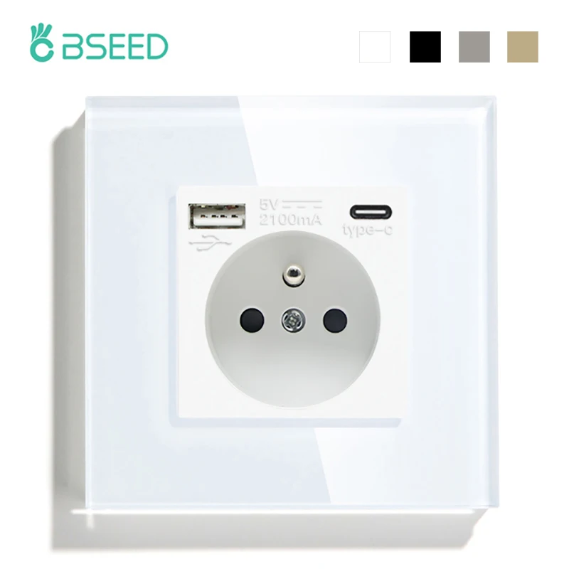 French Standard Wall Socket Usb | 86 Usb Wall Electrical Sockets - Standard Usb Wall - Aliexpress