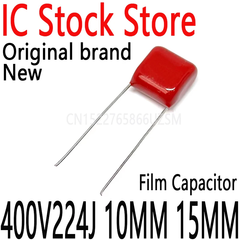 20PCS-Lot-CBB-400V-224J-15MM-0-22UF-220NF-Metallized-Film-Capacitor ...