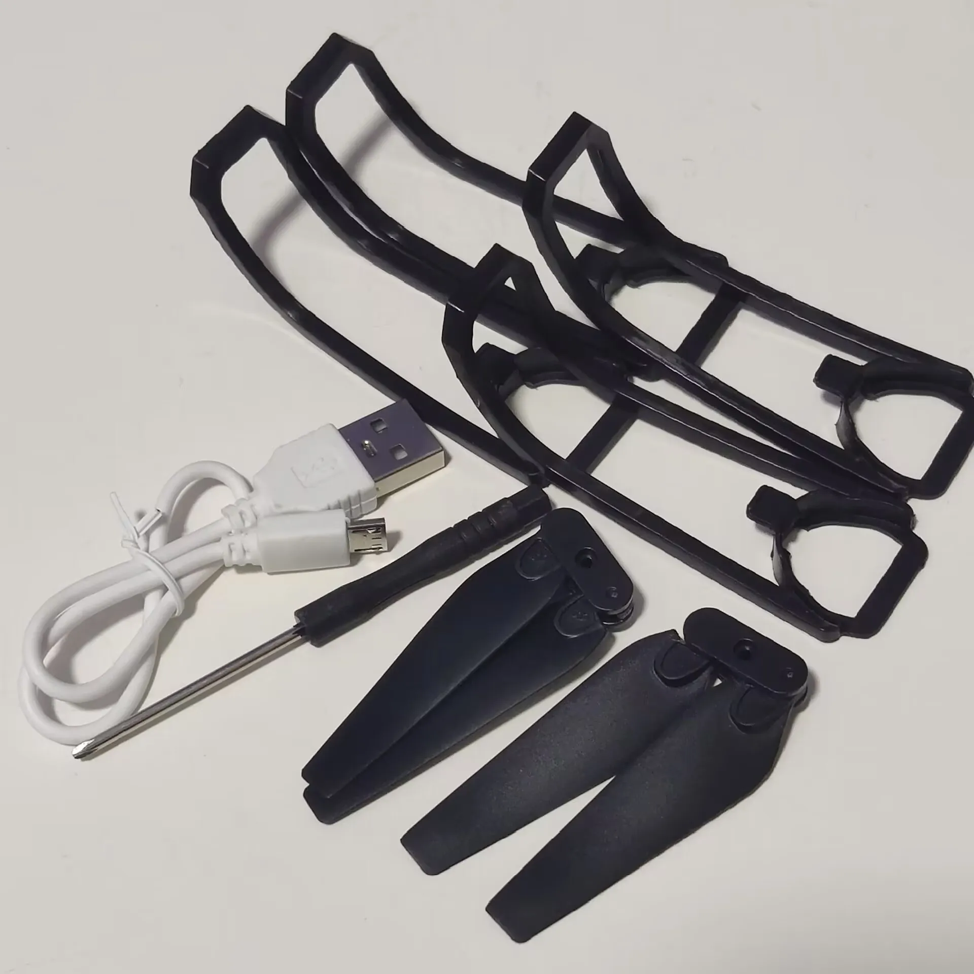 New-V88-Mini-Drone-Spare-Parts-Original-Accessories-Package-Propeller-Blade-Protective-Frame-USB ...