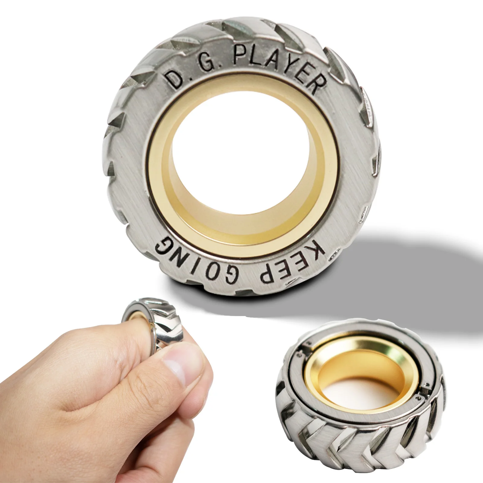 Metal-Fidget-Ring-Fidget-Brinquedos-Stress-Relief-Toy-Slider-magn-tico ...