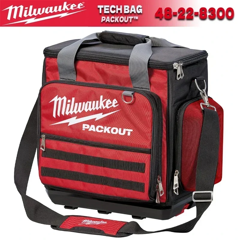 Milwaukee 48-22-8300 PACKOUT™ Tech Bag Portable Hard Bottom Tool Bag ...