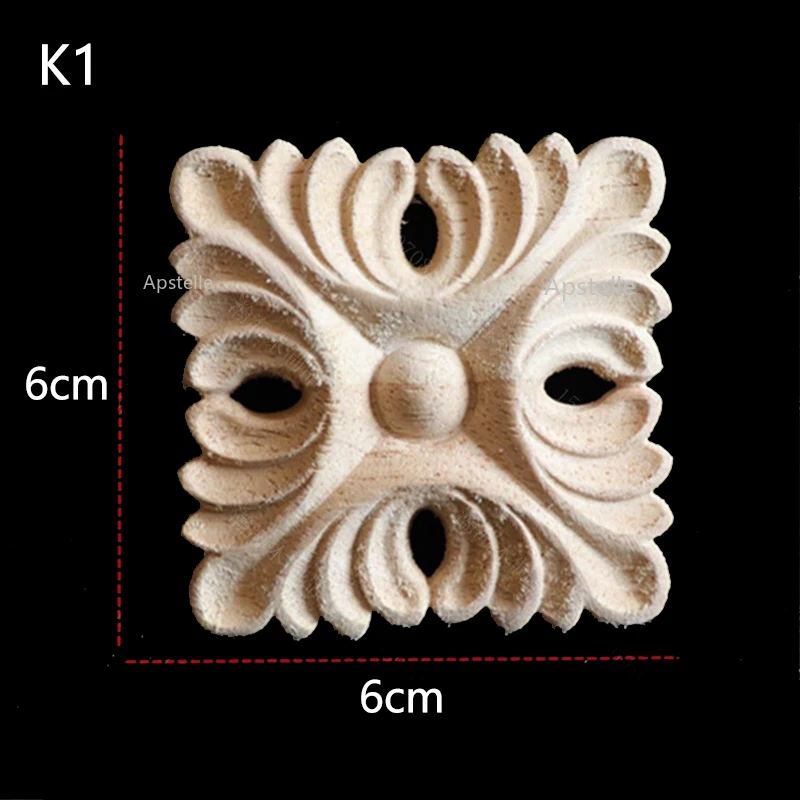 Wood Carving Square Designs