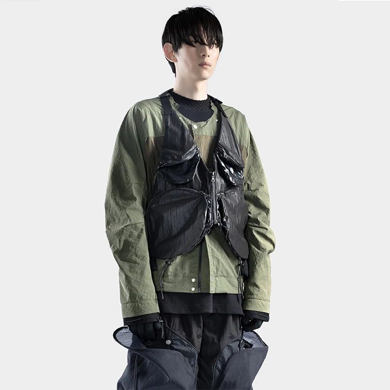 Guerrilla-group-2-Way-Vest-Extension-shoulder-bag-ripstop-fabric ...