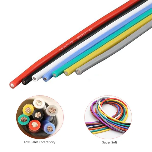 32 AWG Wire 30ft 16AWG Silicone Wire - High Strand Count, Flexible 200 ...