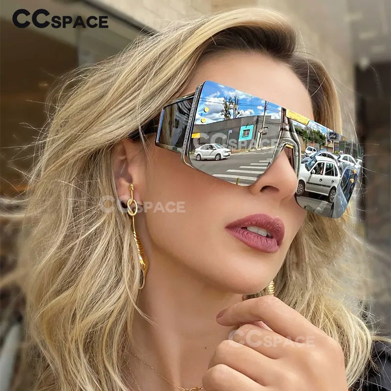 46588-Oversized-One-Lens-Goggle-Sunglasses-Retro-Men-Women-Fashion ...