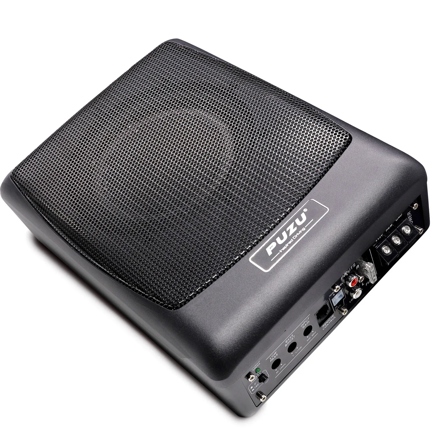PUZU PZ-SU500 Deep Bass 600W Max under seat Car active subwoofer