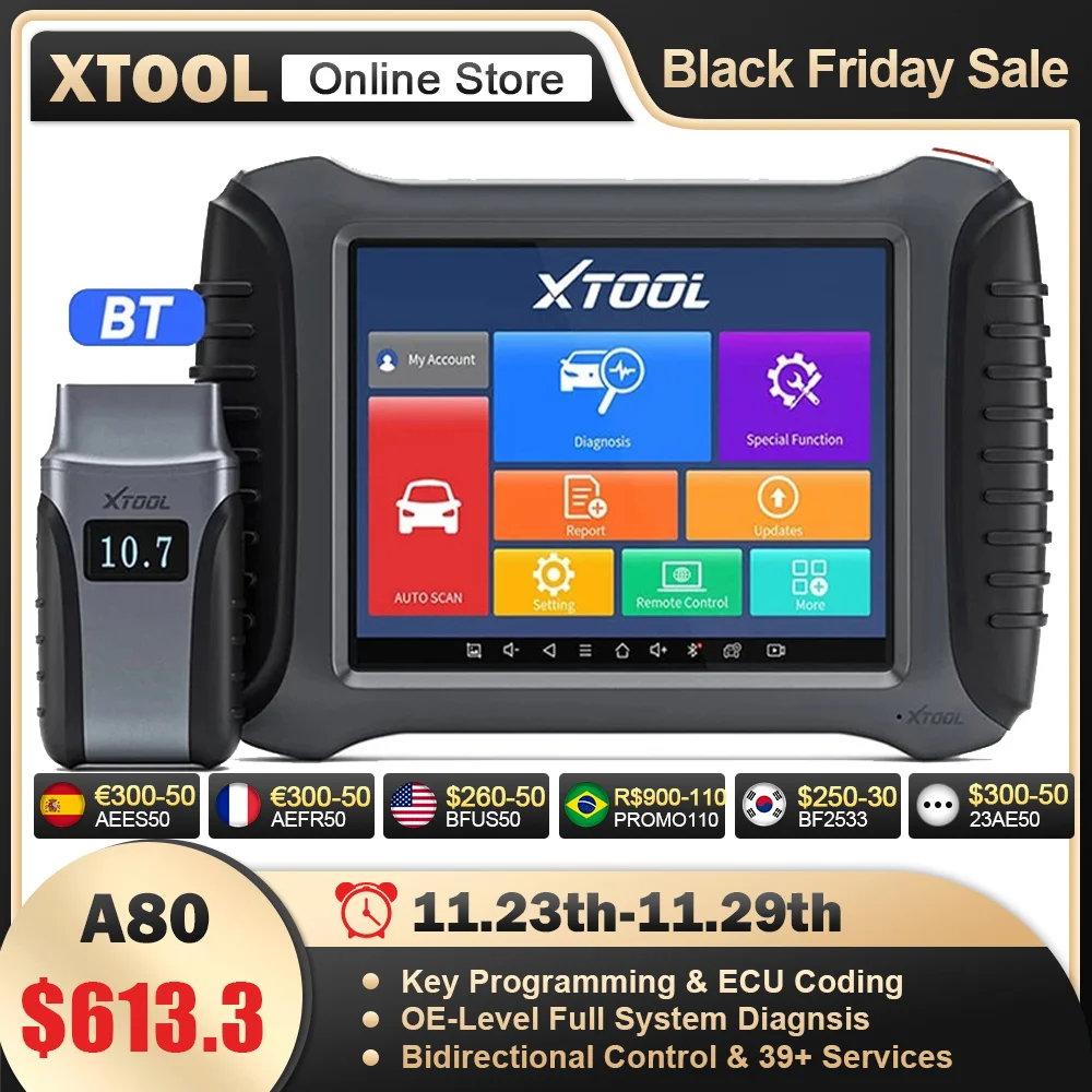 Xtool A80 Pro Master H6 Pro Master Obd2 Car Diagnostic