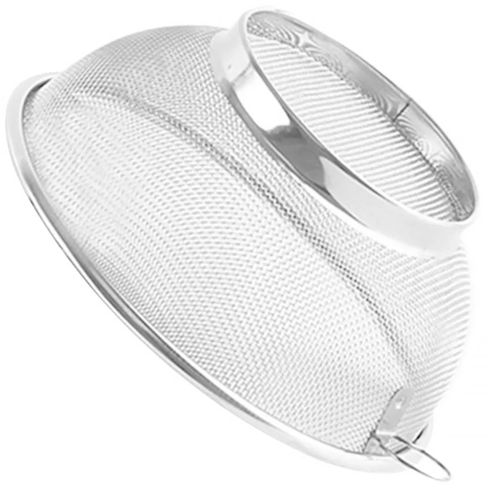 Stainless-Steel-Rice-Basket-Strainer-Kitchen-Net-Metal-Washer-Bowl ...