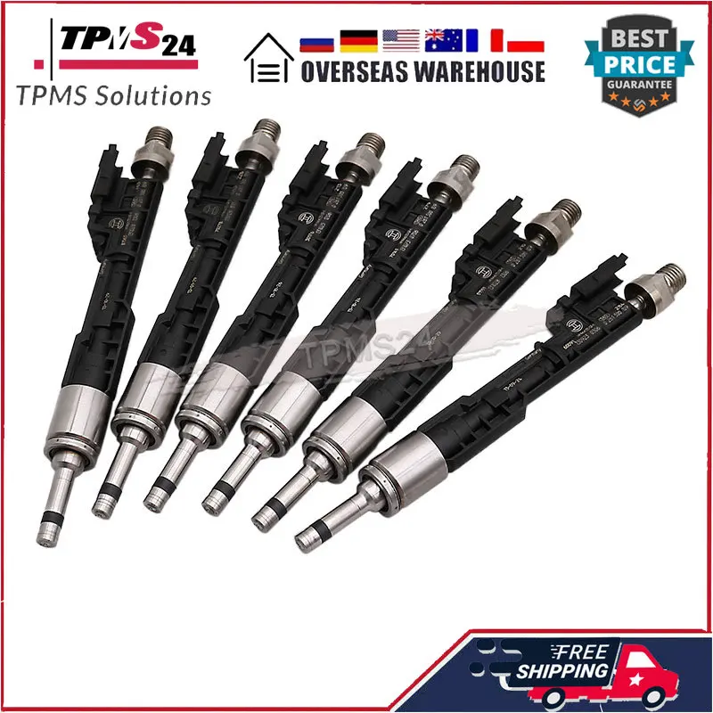 6Pcs-GDI-Fuel-Injector-13647597870-For-BMW-X6-X5-X3-X1-535i-xDrive-535i ...