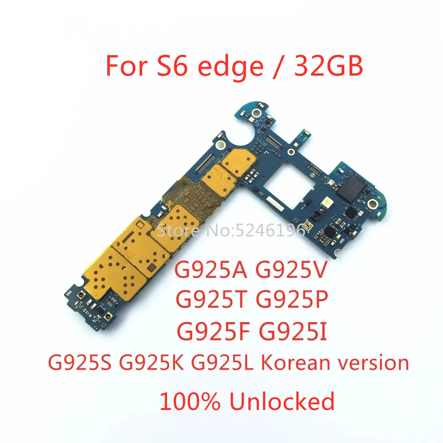 1pcs-100-Unlocked-Motherboard-For-Samsung-Galaxy-S6-edge-G925F-G925I ...