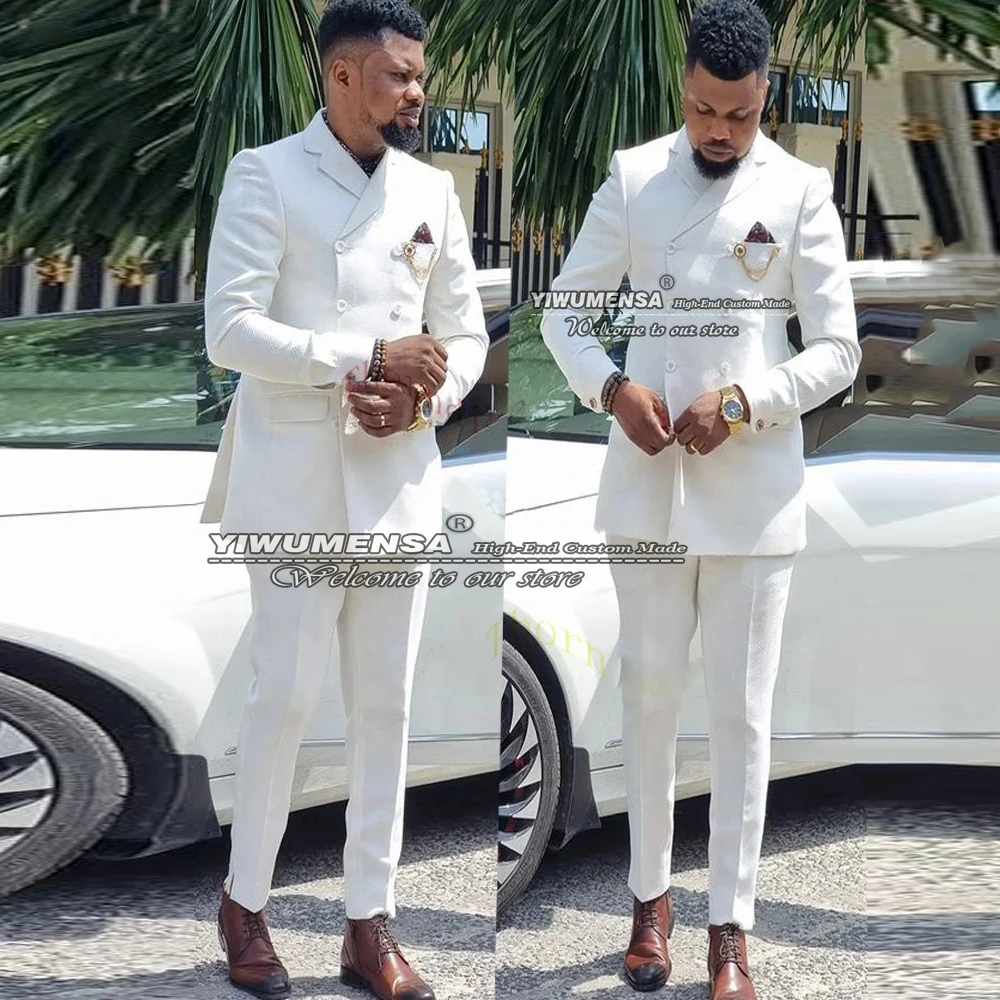 Designer White Suits For Men
