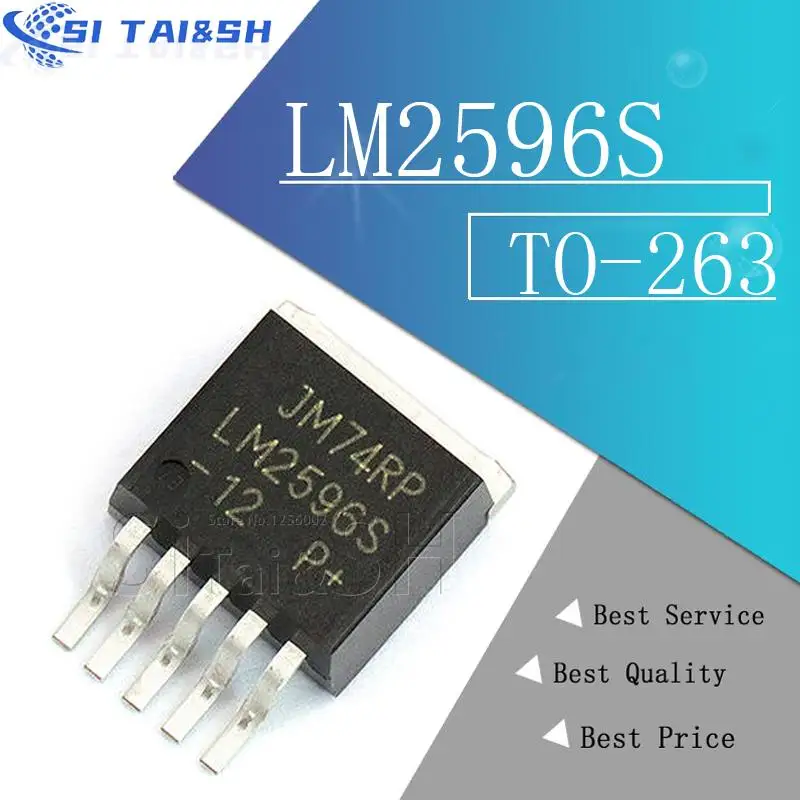 5pcs/lot LM2596S-ADJ LM2596S-5.0 LM2596S-3.3 LM2596HVS-ADJ LM2596HVS-5.0 LM2596S-12 LM2596S ...