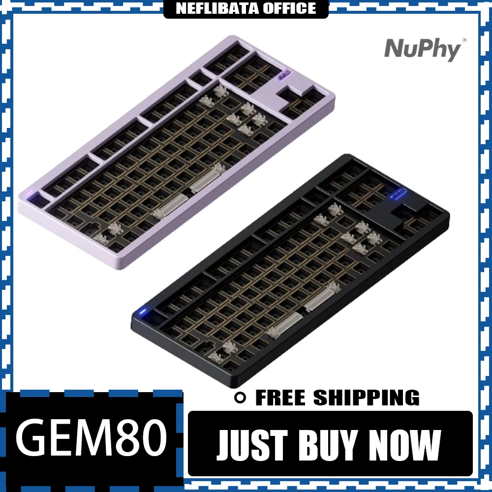 NuPhy-Gem80-Mechanical-Keyboard-Aluminium-Alloy-Hot-Swap-Wired ...