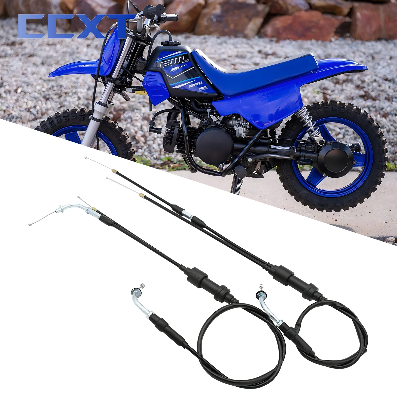 Motorcycle Throttle Cable For Yamaha PY PW BW PY50 Peewee 50 PW50 Y ...