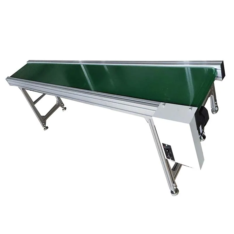 Case Transport PVC Belt Conveyor Sorter Systems Logistics Aluminium ...