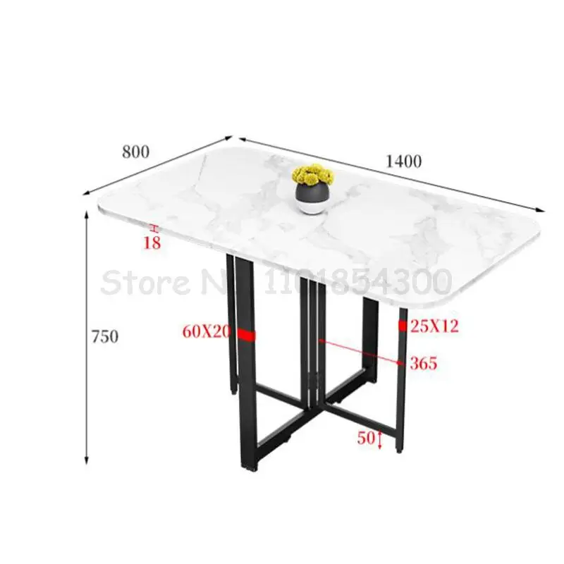 Small-Household-Ultra-thin-Dining-Table-Multi-function-Kitchen-Folding ...