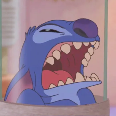 Stitch Sad Face