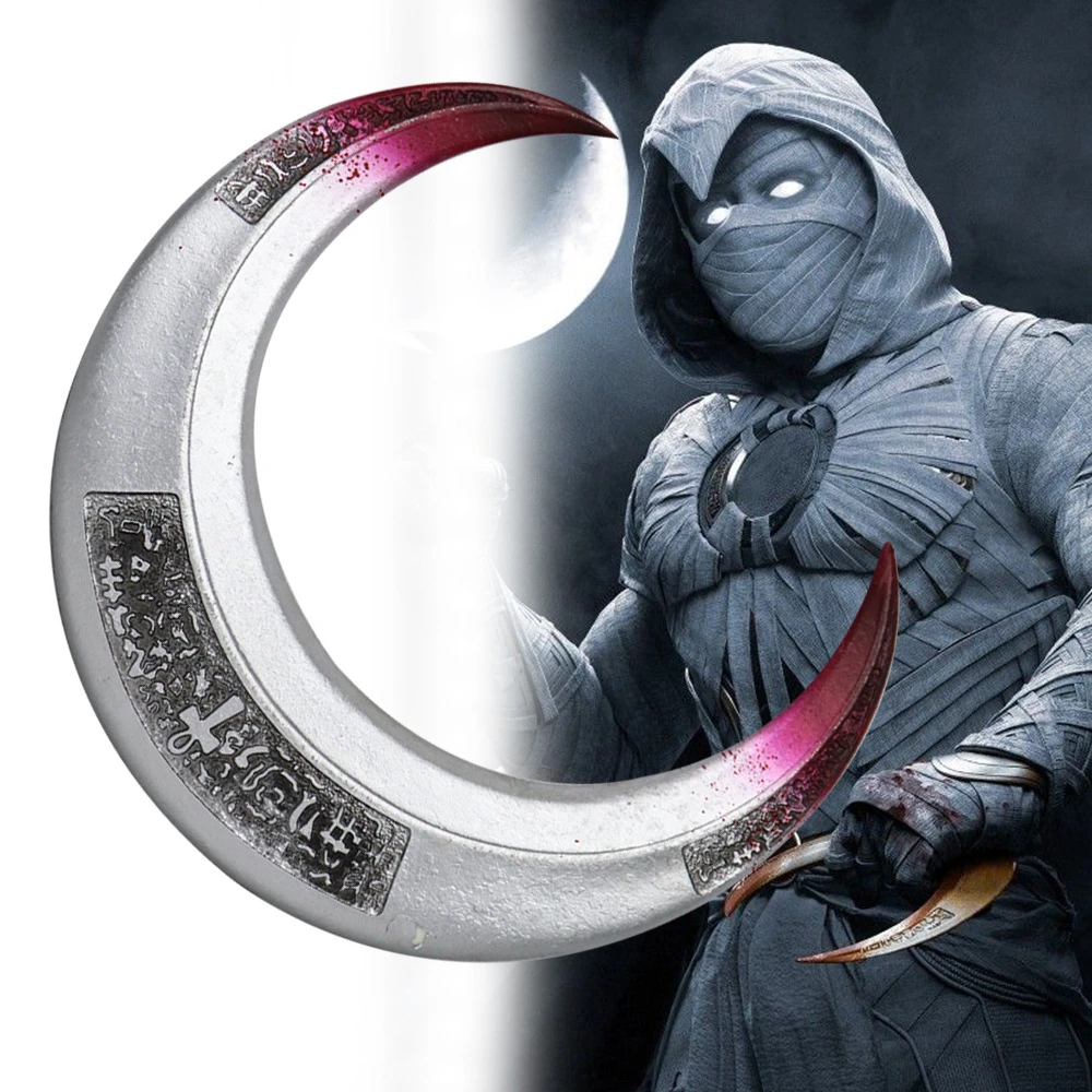 Smile Hero Movie Knight Cosplay, Marc Spector, PU Knife, Weapon Prop ...