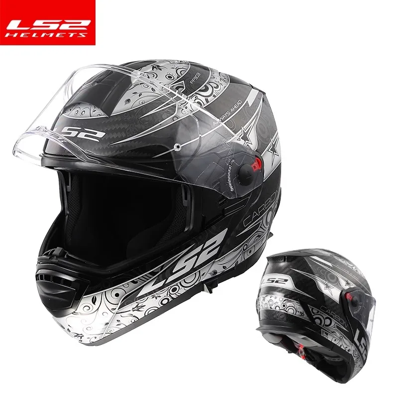 LS2 FF903 Off Road Motorcycle Helmet Carbon Fiber Motocross Helmets ...