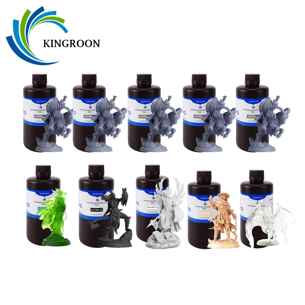 KINGROON-22-LBS-UV-Resin-3D-Printing-LCD-UV-Curing-Resin-405nm-Standard ...