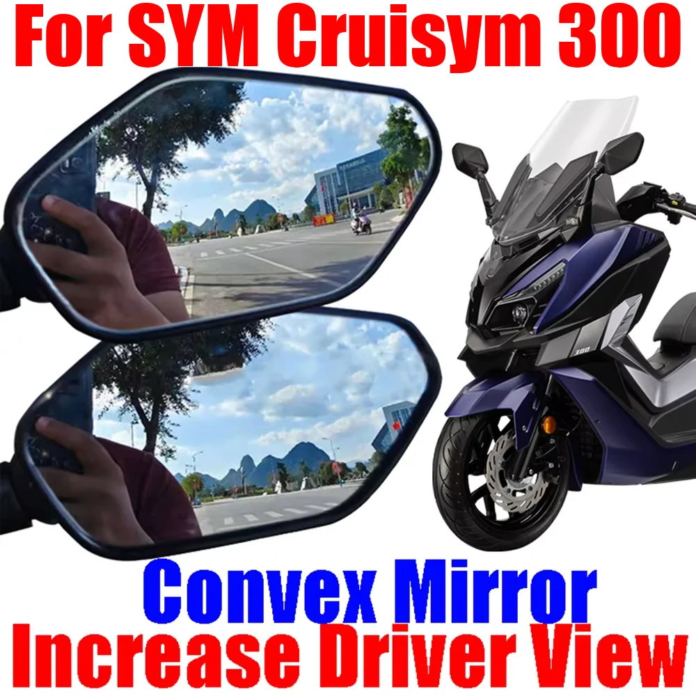 Para sym cruisym 300 cruisym300 acessórios da motocicleta espelho ...