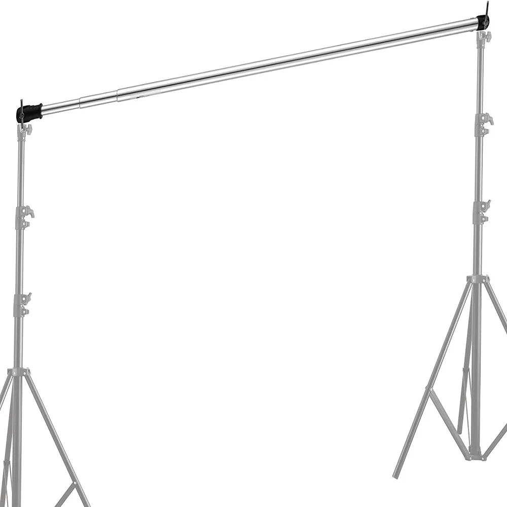 Selens 120-300cm Backdrop Stand Horizontal Bar Adjustable C-Stand ...