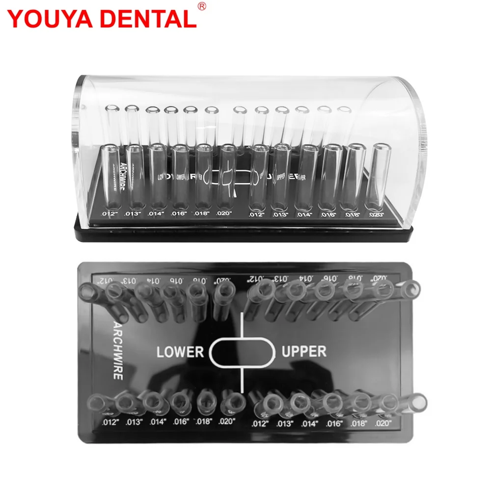 Dental Orthodontic Wire Box Stand Organizer Acrylic Ortho Arch Wire ...