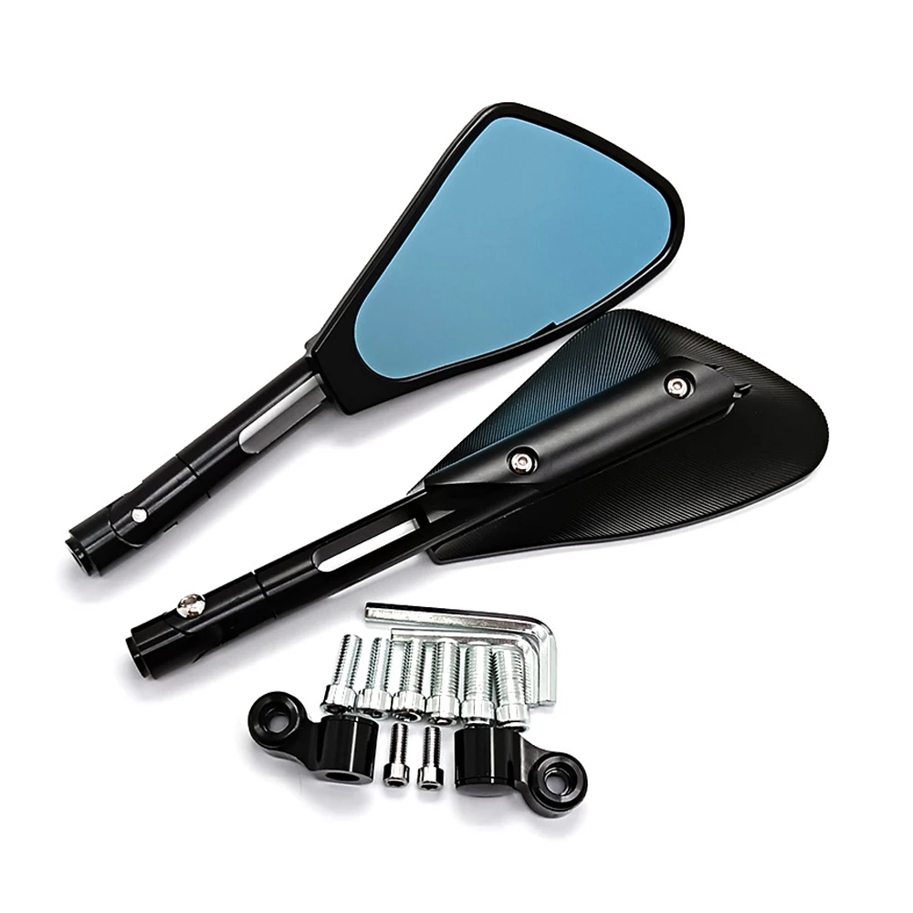 Universal Rearview Mirror Motorcycle 8 10MM Motorcycle Rear View Mirror ...