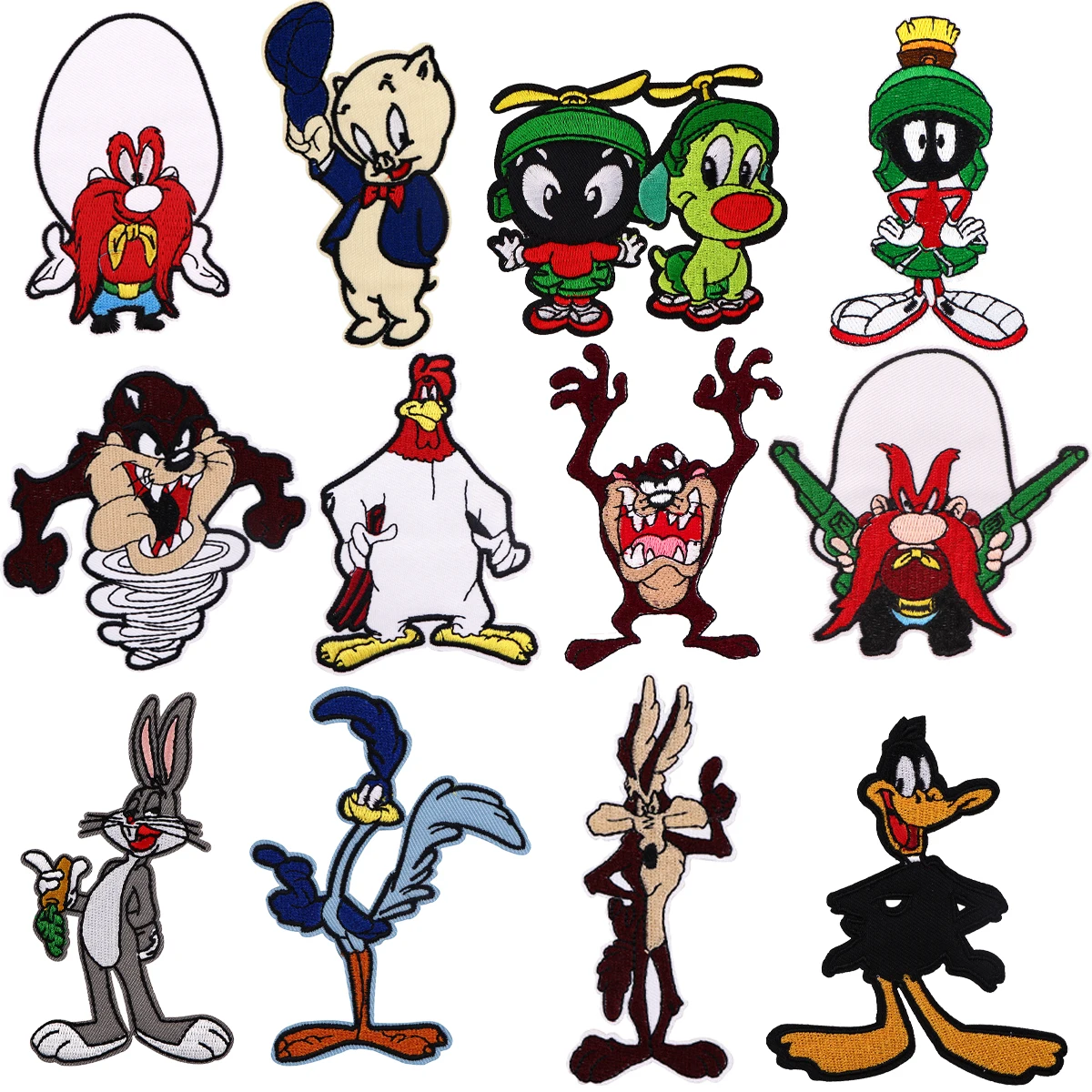 Animals-Patch-Anime-Embroidered-Patches-For-Clothing-DIY-Iron-on ...