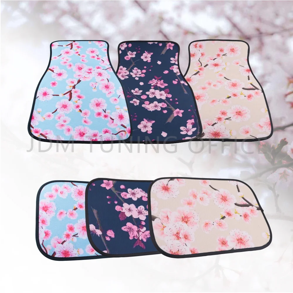 JDM alfombrilla de tela Sakura para Interior de coche y camión ...