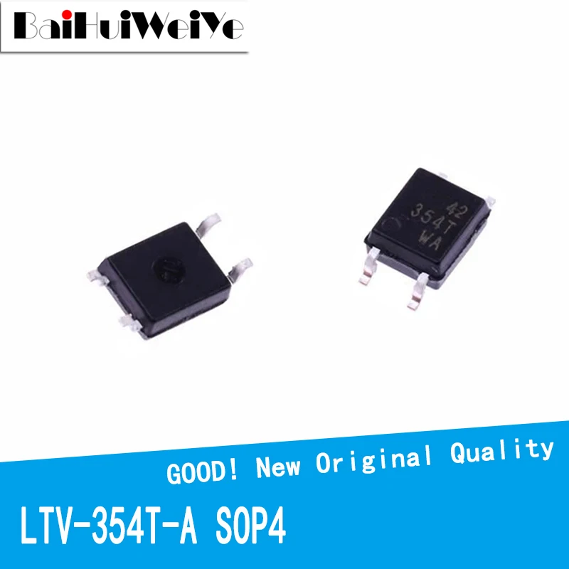 10Pcs/Lot LTV-354T-A 354T LTV354 SOP4 SOP-4 SMD Photoelectric Output ...