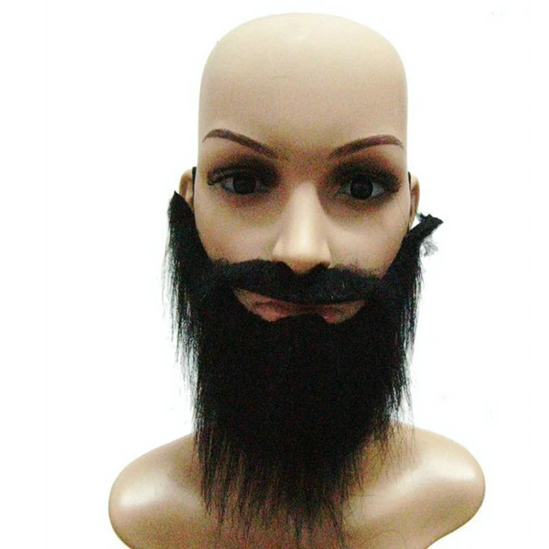 Fake-Beards-Costume-Beard-Old-Man-Mustache-Costume-Halloween-Funny ...