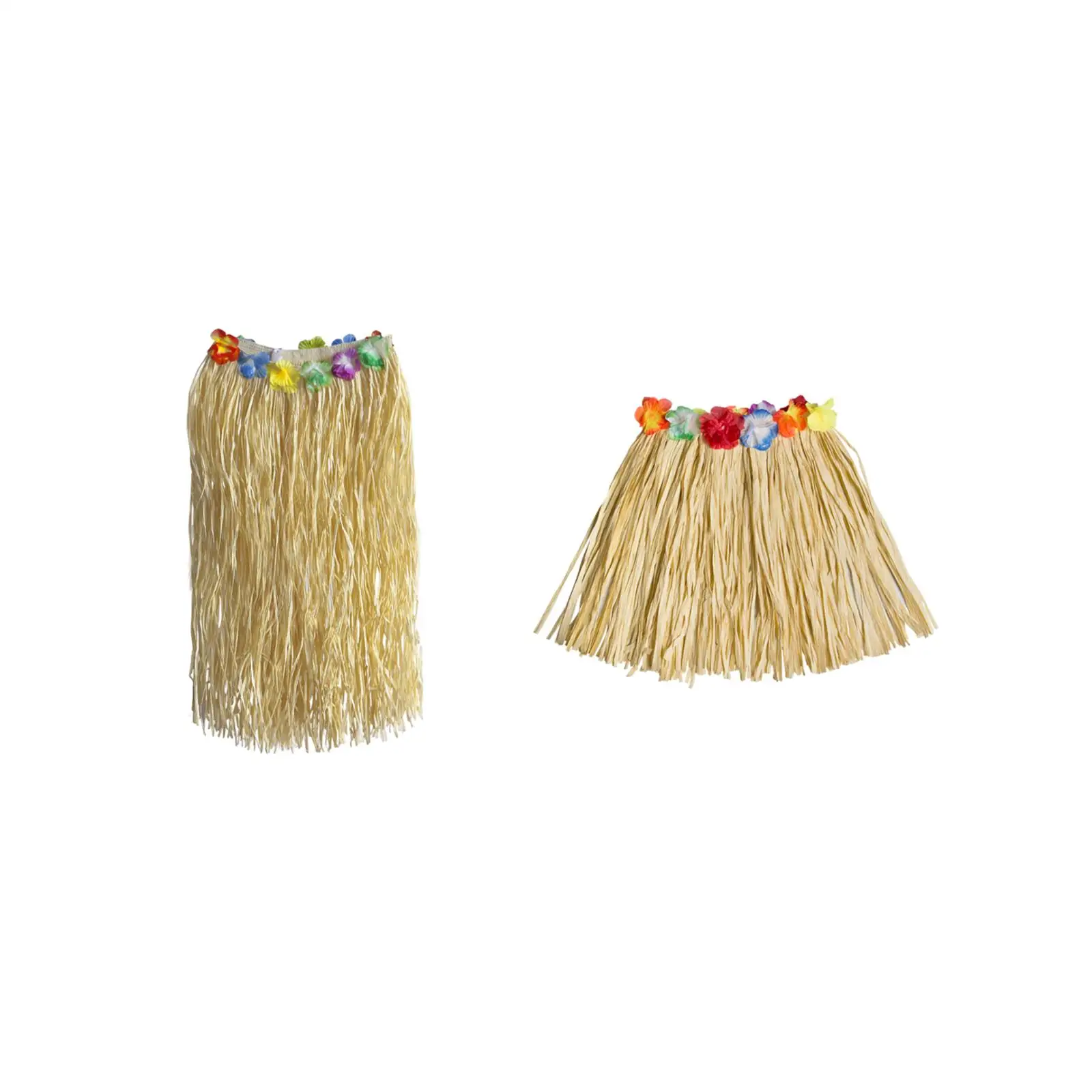 Falda-hawaiana-Falda-de-hierba-Falda-tropical-con-borlas-de-rafia-Falda ...