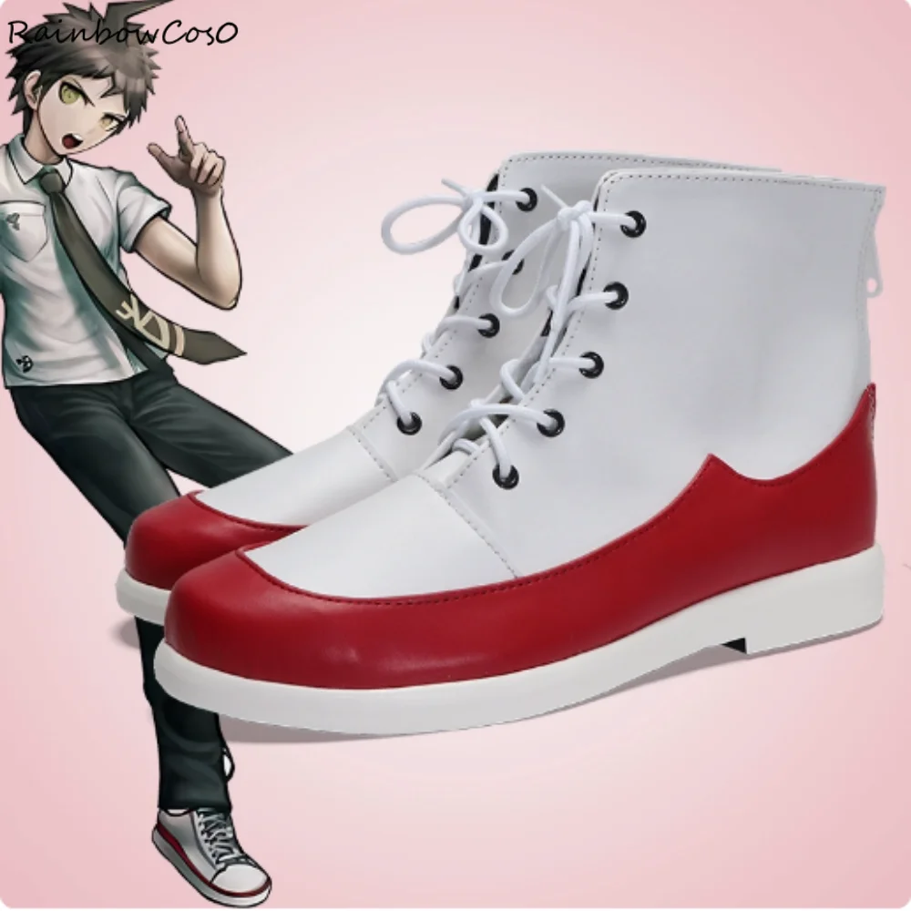 Hinata Hajime Danganronpa Cosplay Shoes Boots Game Anime Halloween ...