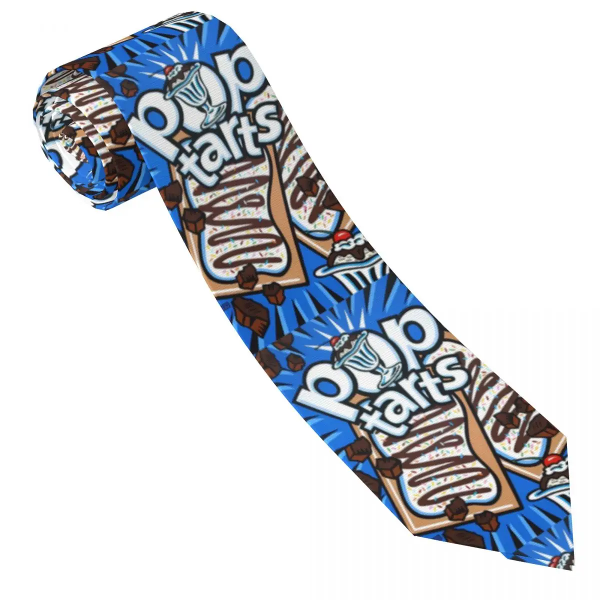 Hot-Food-Printed-Tie-Fashion-Pop-Tarts-Daily-Wear-Neck-Ties-Men-Vintage ...