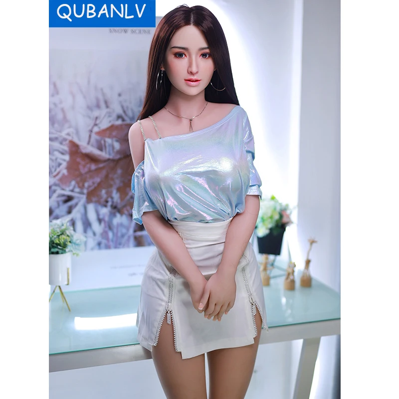 QUBANLV-Top-Silicone-Sex-Doll-160cm-Silicone-with-Skeleton-Love-Dolls-For-Men-Masturbator-For ...