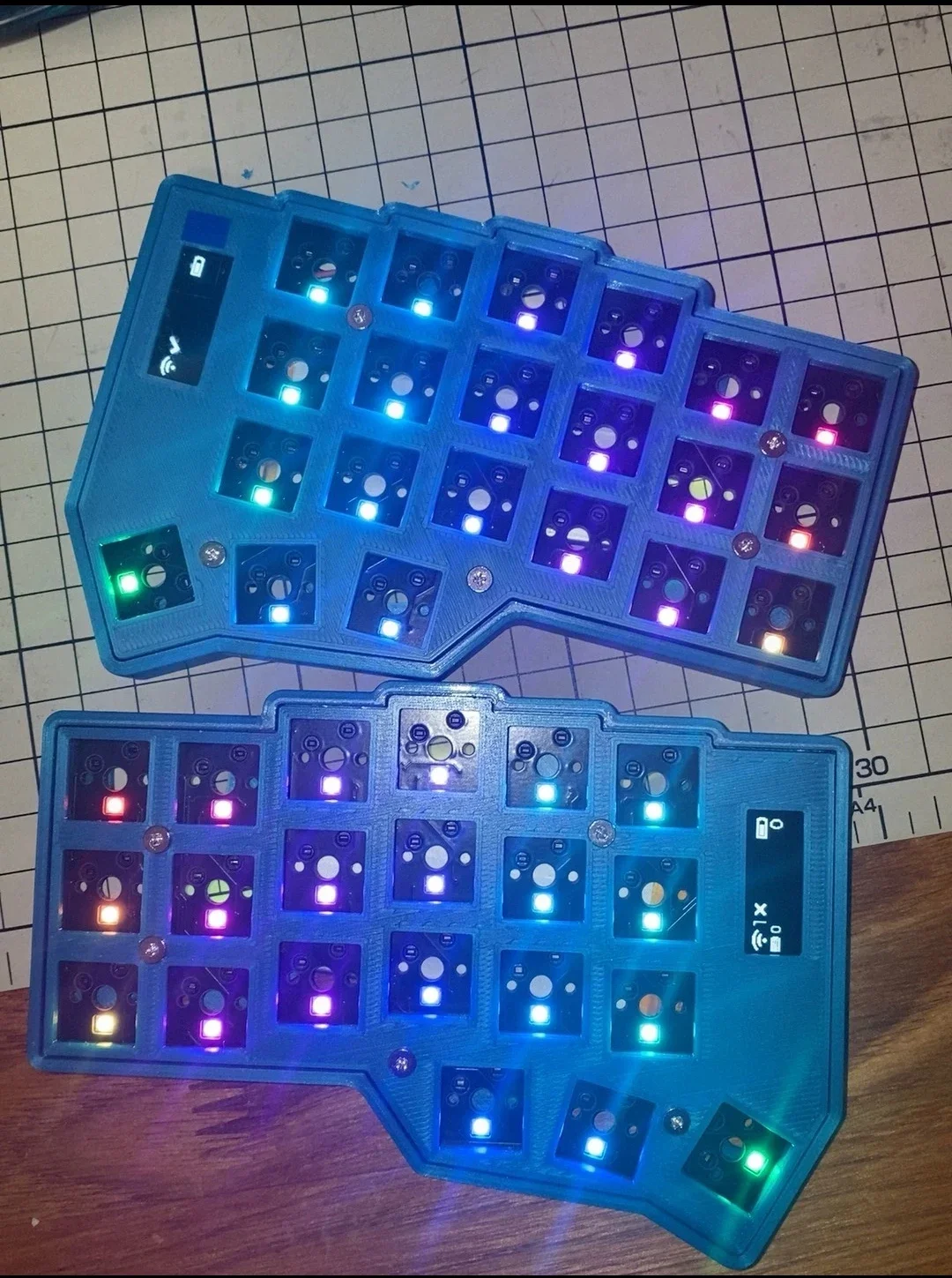 Corne-V3final-Split-Tipo-Kit-Teclado-Dual-Mode-Bluetooth-Teclado-Mec ...