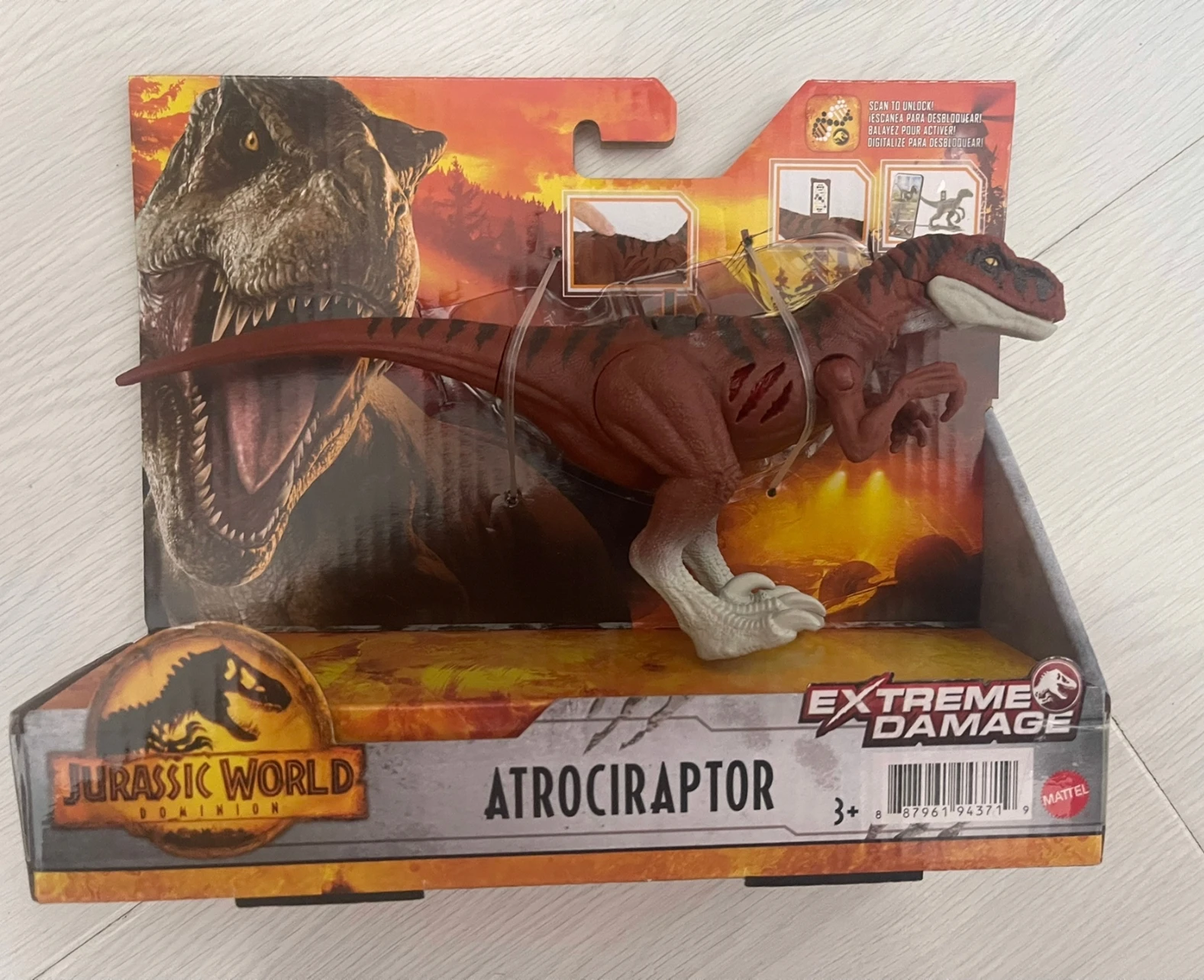 Juguete de dinosaurio original de Jurassic World Baryonyx Ceratosaurus ...