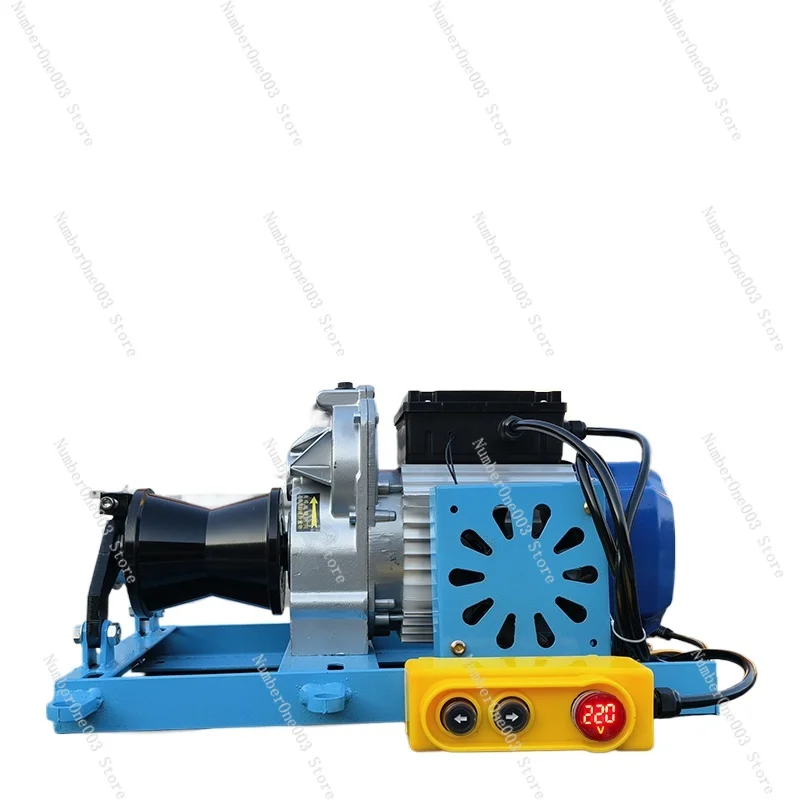 Electric-Milling-Machine-Cable-Tractor-Pull-Cable-Hoister-220V-Winch ...