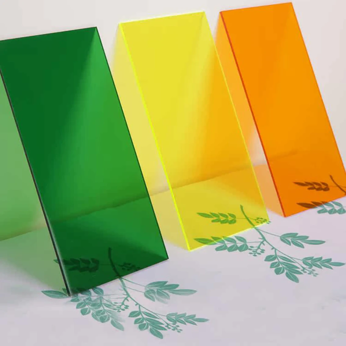 1Pcs Color Semi-Clear Board DIY Plastic Handmade Material Organic Glass ...