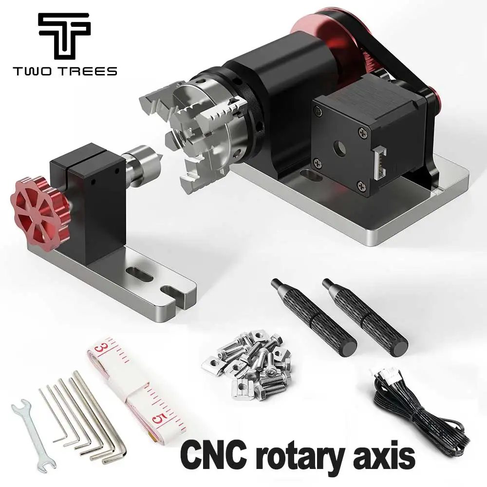 Twotrees-4th-Axis-M-dulo-Eixo-Rotativo-para-TTC450-Fresadora-a-Laser-3 ...