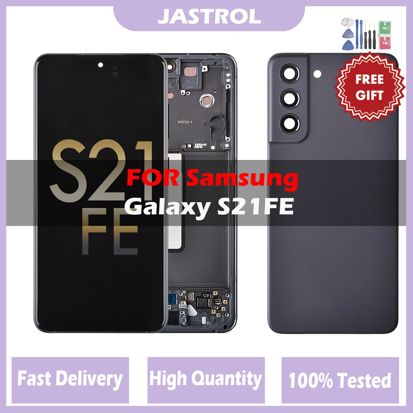 Super AMOLED LCD For Samsung Galaxy S21 FE 5G G990 G990U G990B G990B/DS ...