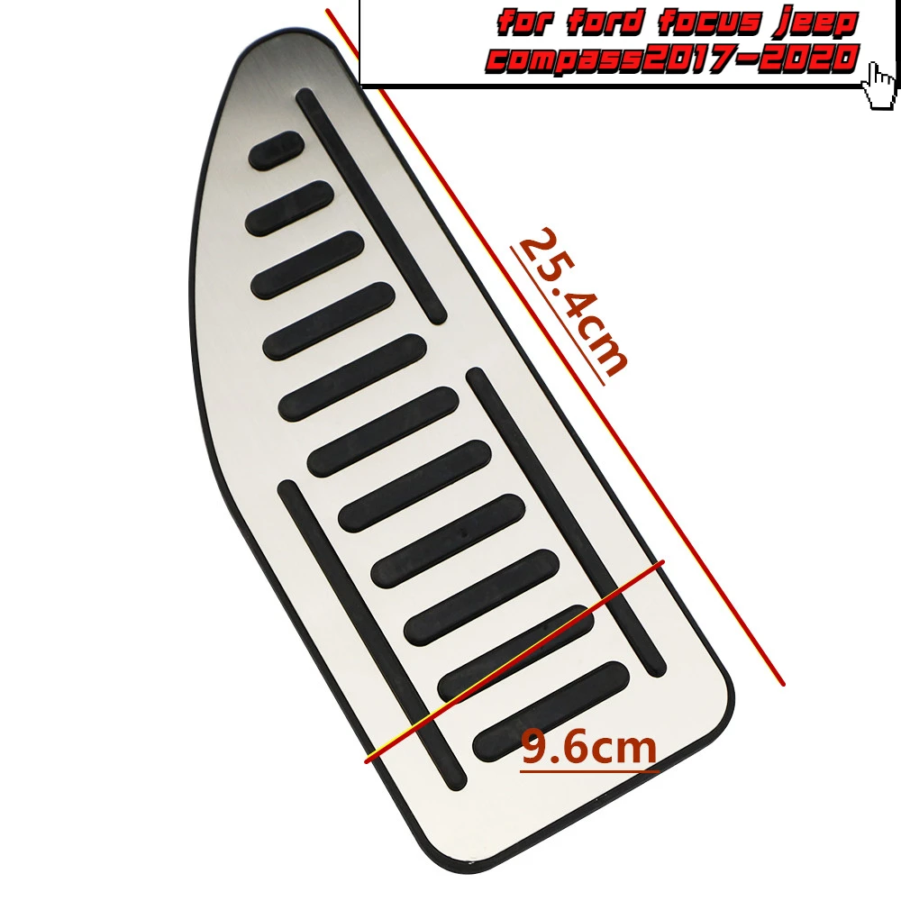Stainless-Steel-Car-Pedals-for-Ford-Focus-for-Jeep-Compass-2017-2020 ...