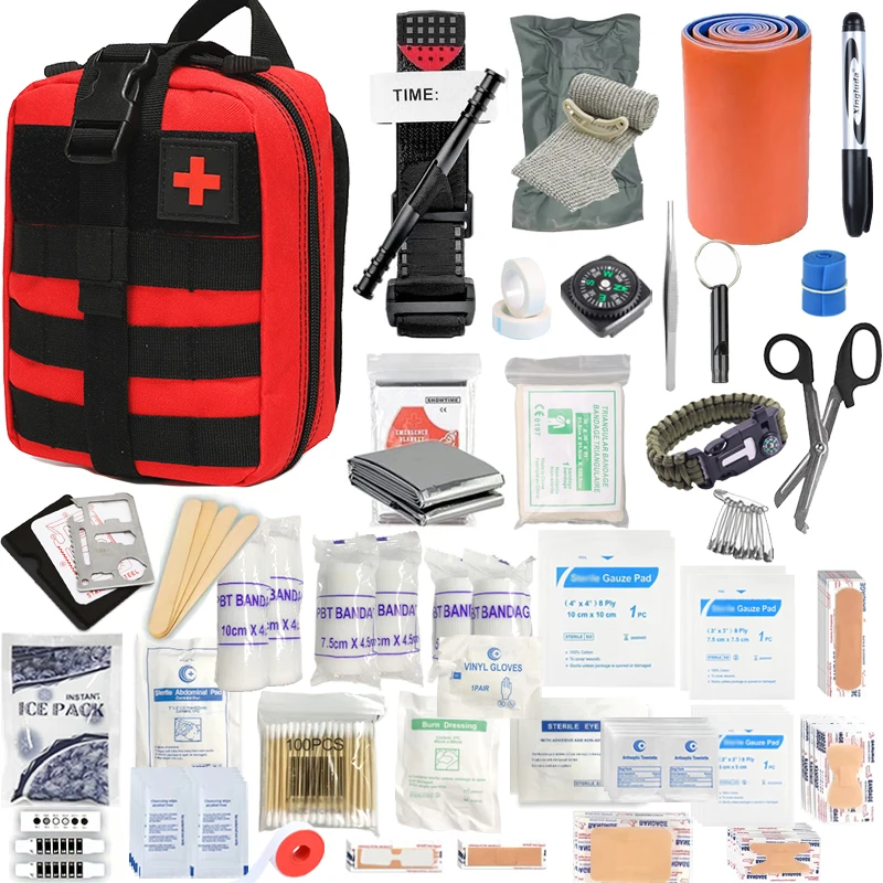 Kit-de-primeros-auxilios-piezas-equipo-de-supervivencia-profesional ...